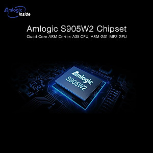 MXQ Android 11.0 TV Box Media Player Amlogic S905W2 Quard-core 2G+16G WiFi Ultra HD 4Kx2K up to 60fps 2.4G/5G BT 5.1 Smart OTT TV Box Video Player for Home Entertainment