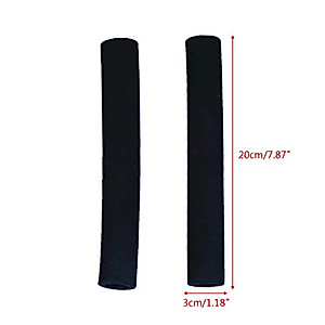UNTERING Baby Stroller Handle Cover Push Tube Cart Sleeve EVA Foam Covers Armrest Soft Protector Grips Accessories