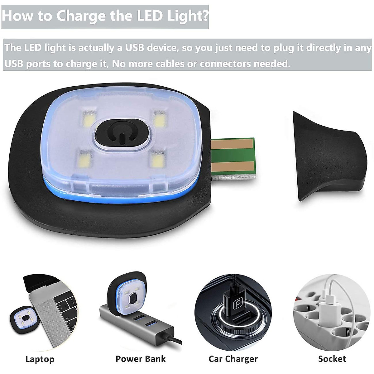 Tutuko Unisex Bluetooth Beanie Hat with Light, Built-in Speaker Mic, Headlamp Cap with Headphones, Tech Gift for Men Women Black…