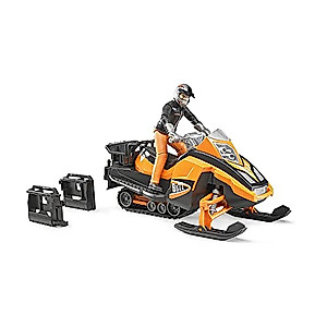 Bruder Snowmobile with Driver & Accessories