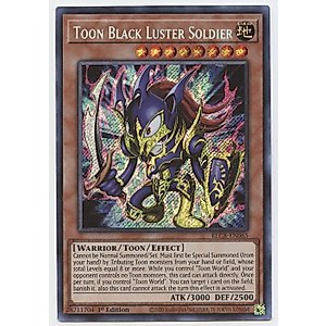 Toon Black Luster Soldier - BLCR-EN065 - Secret Rare - 1st Edition