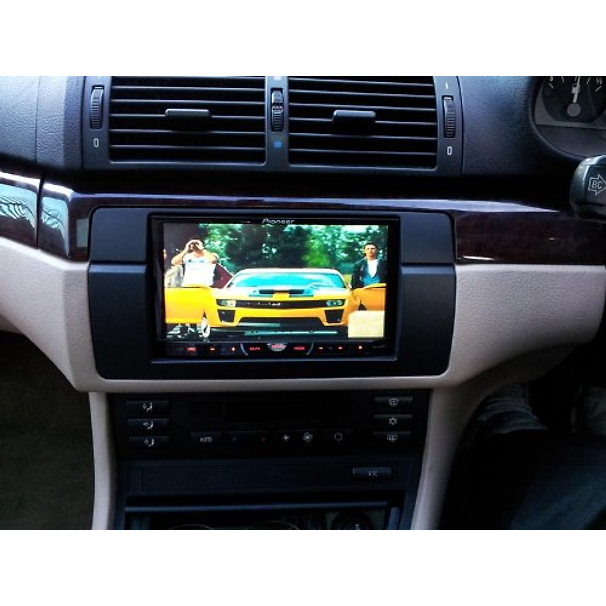 BMW E46 3 Series Double Din Radio Stereo Installation dash kit Bezel 97 98 99 00 01 02 03 04 05