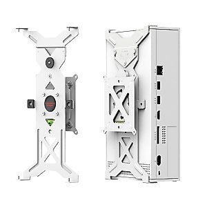 ElecGear Magnetic Wall Mount for Xbox Series S, Metallic Mount with Magnet and Built-in Spirit Level - Mount XSS Vertically, Horizontally or Under Desk