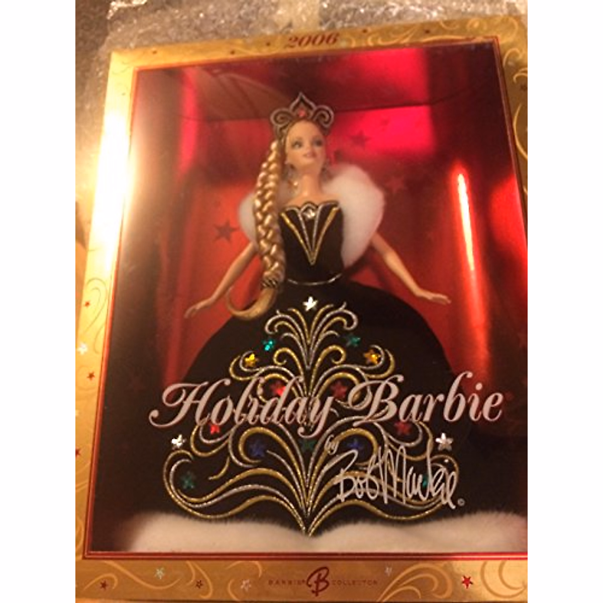 2006 Holiday Barbie Doll by Bob Mackie