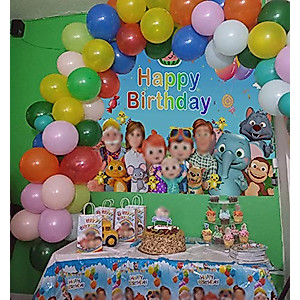 Cute Family Watermelon Baby Birthday Party Backdrop Balloon Lollipop Patterns for New Born Baby Shower Family Photography Background 7x5ft