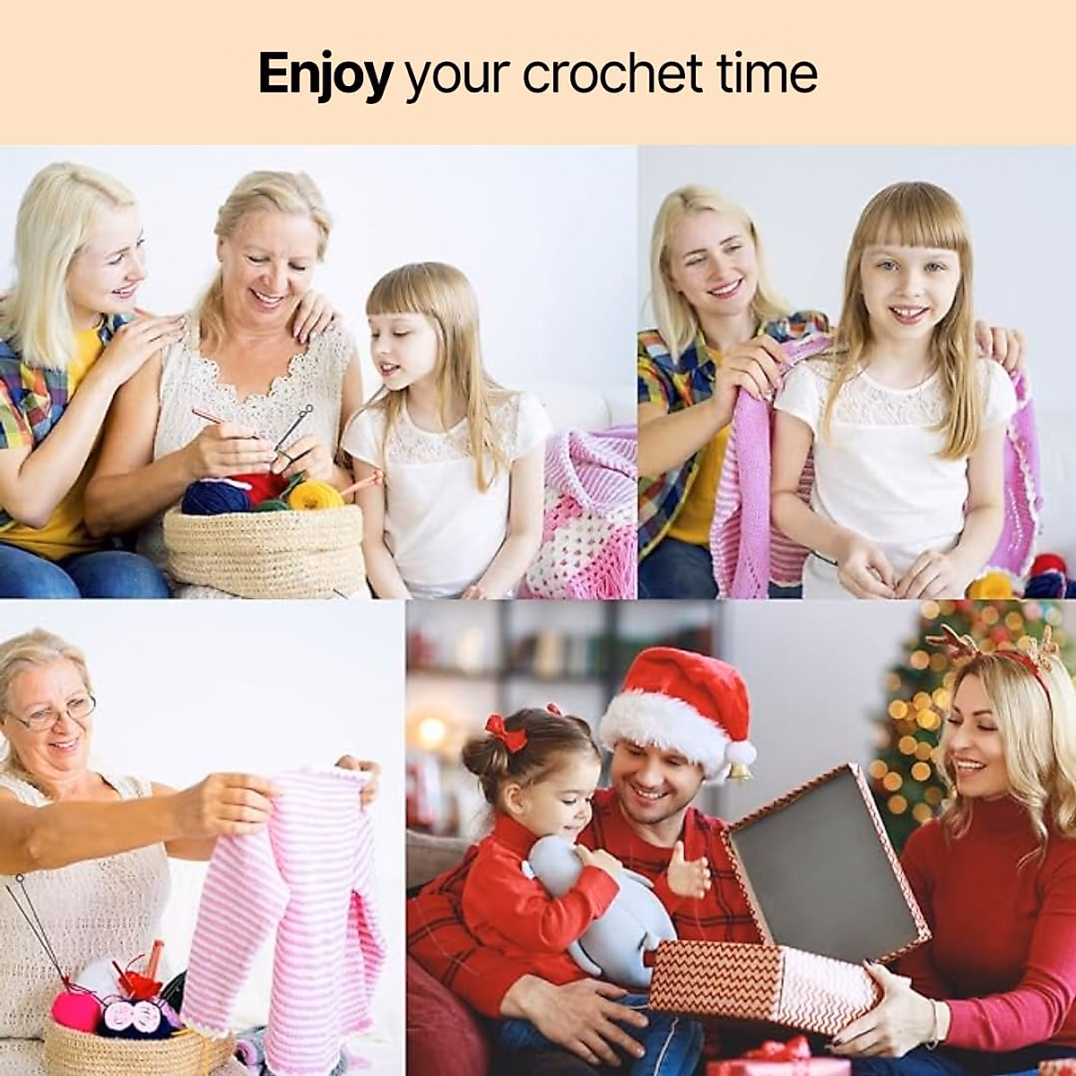 NM Art & Craft Wooden Yarn Bowl Holder- Elegant Crochet Yarn Holder with Spiral Design, Two Holes & Crocheting Accessories-Durable Yarn Bowl for Crocheting- Unique Crochet Gifts for Crocheters, Retro