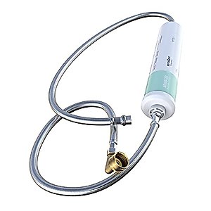 Woder WD-10K-Port It’s Your Water Portable Filter with Garden Hose/Ourdoors Faucet Adapter and Stainless Steel Hoses (10000 Gallons)