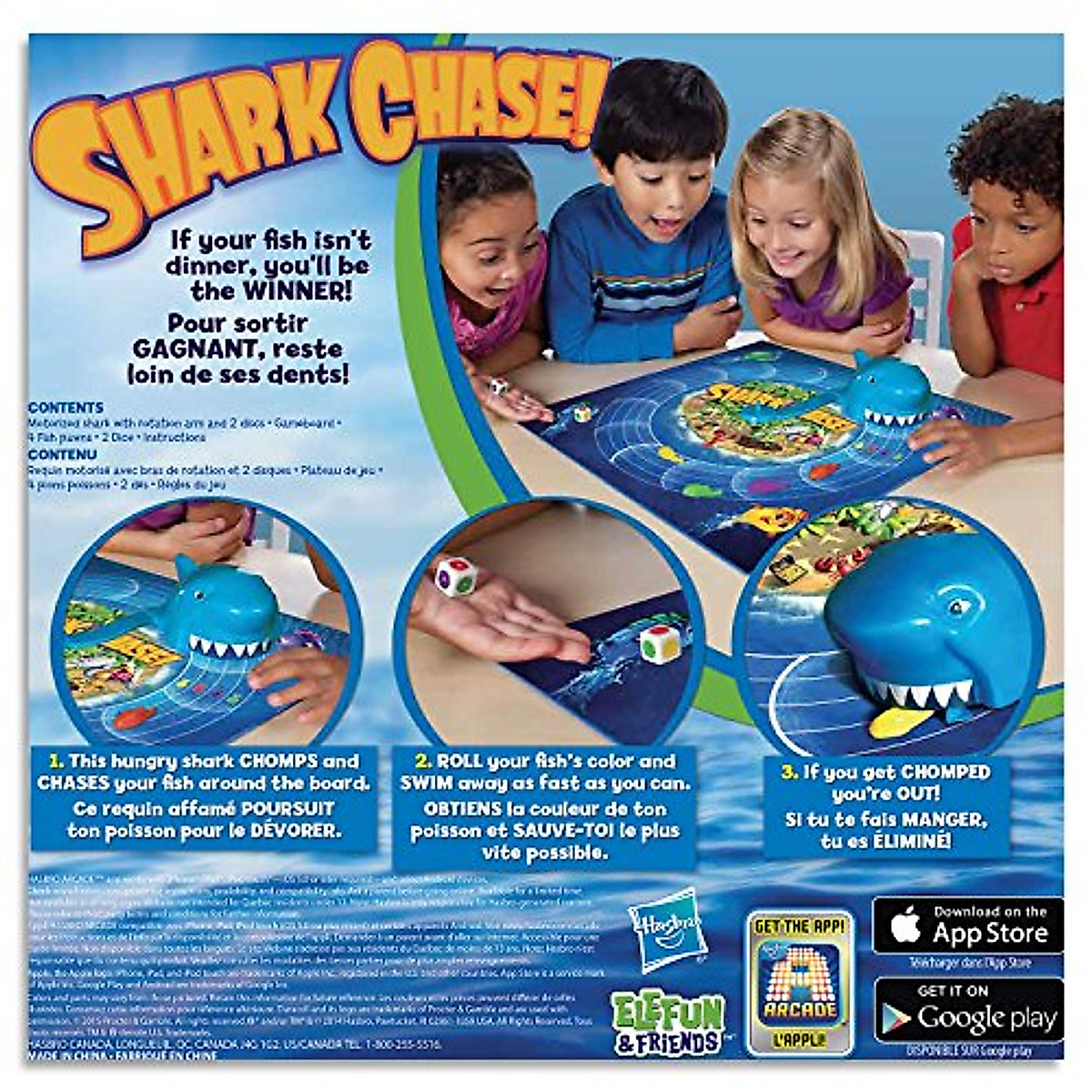 Hasbro Elefun and Friends Shark Chase Game