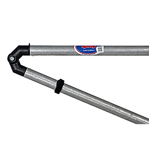 CabCloset, Car Clothes Hanger Bar, Made in USA, Adjustable Telescoping Bar Vehicle Clothing Rack, Does not Block Rear-View and Holds 25 lbs