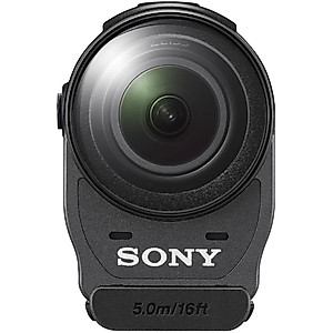 Sony HDR-AZ1VR Waterproof Action Cam Mini with RM-LVR2V Live View Remote Watch and Tripod Adapter (Wi-Fi, GPS Tagging, 11.9MP Photos, 1080P Video)