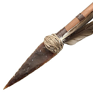 Armory Replicas Medieval Flint Agate Arrowhead 5 Inch