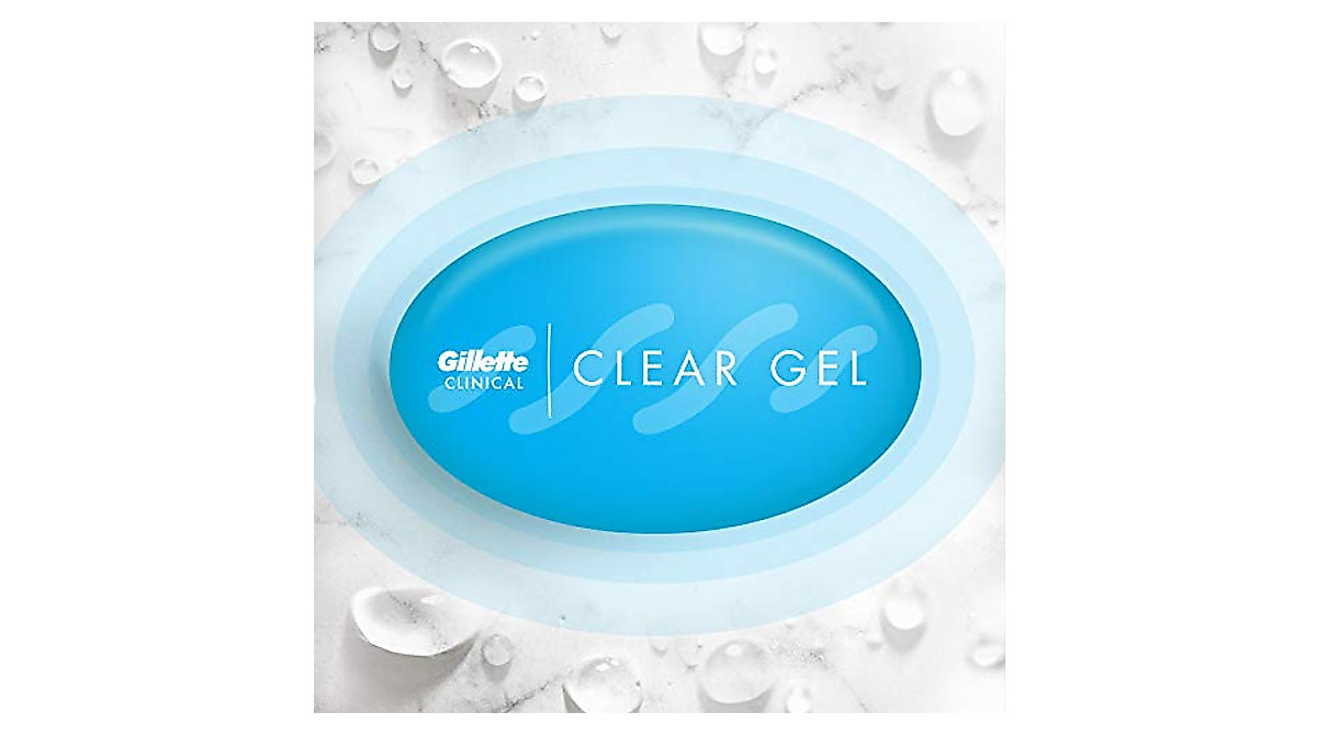 Gillette Clinical Strength Deodorant for Men - Cool Wave Gel, 48H ...