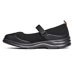 Dr. Comfort Jackie Women's Dress Shoe - Black 8.5 Medium (A/B)