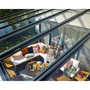 Palram - Canopia Stockholm Patio Cover 11’ x 12’ Gray/Gray Outdoor Canopy Awning for Patio, Waterproof Canopy, Patio Awning, Outside Canopy for Backyard, Outdoor Gazebo with 100% UV Protection