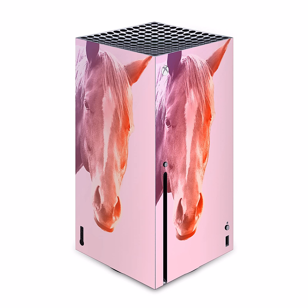 Head Case Designs Officially Licensed Mark Ashkenazi Pastel Horse Art Mix Vinyl Sticker Gaming Skin Decal Cover Compatible With Xbox Series X Console