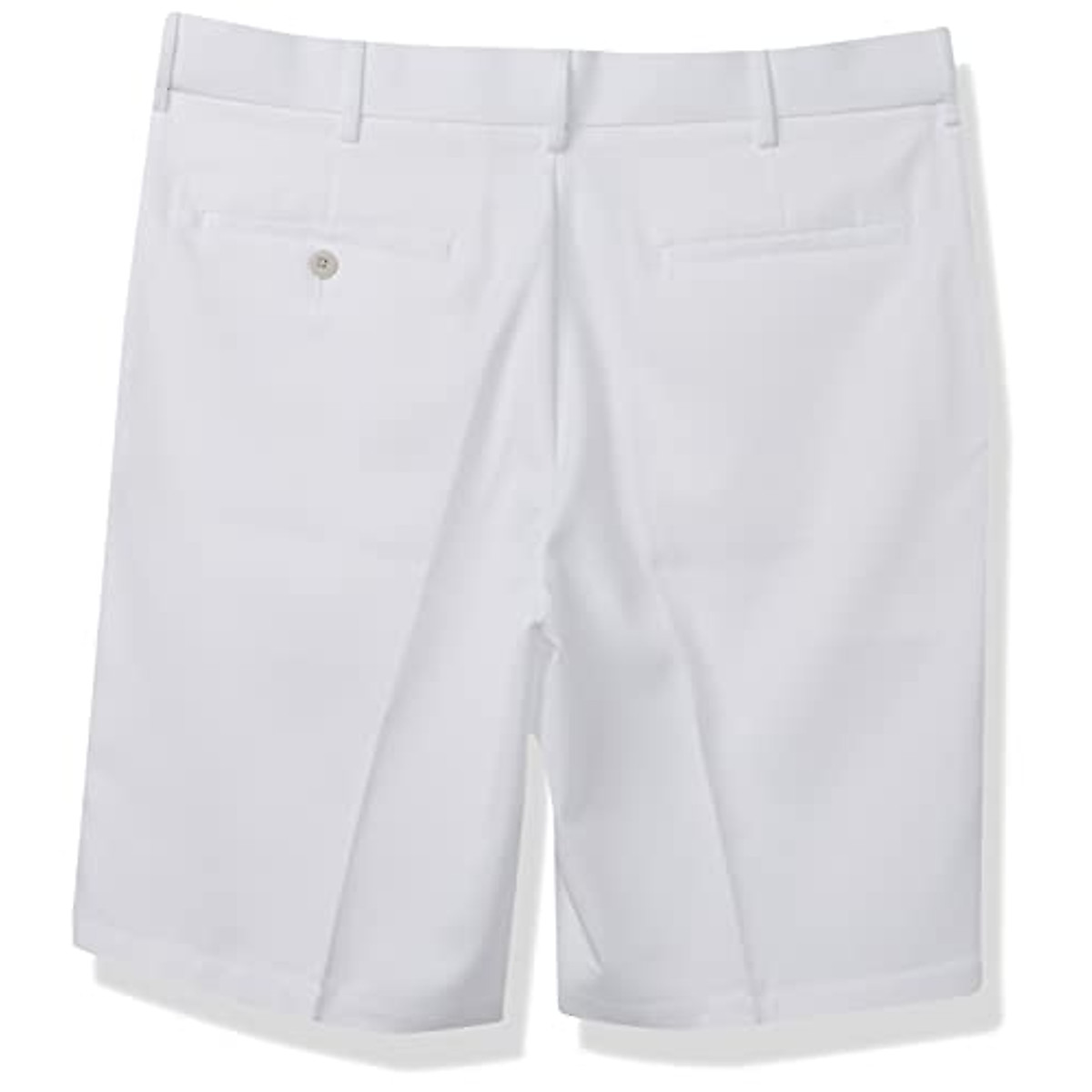 PGA TOUR mens Flat Front With Expandable Waistband, 9" Inseam Golf Shorts, Bright White, 36 US