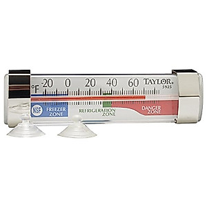 Taylor Freezer & Refrigerator Kitchen Thermometer, 6 Count