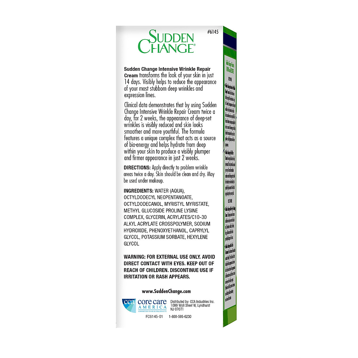 Sudden Change Intensive Wrinkle Repair Cream, 0.5oz