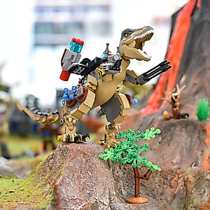 Mesiondy Building Blocks Toys Set 725 Pcs for Age 8 9 10 11 12 13 14 Years, Dinosaur Park World,Birthday Gifts for Boys and Girls……