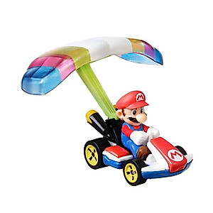 Hot Wheels Mario Kart 8 Vehicle Race Car Character Kart Glider Collector Set