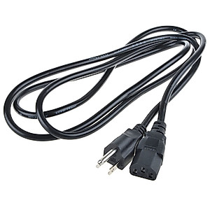 J-ZMQER 6ft AC Power Cord Compatible with Mackie MR5mk3 MR6mk3 5.25 6.5 2-Way Powered Studio Monitor