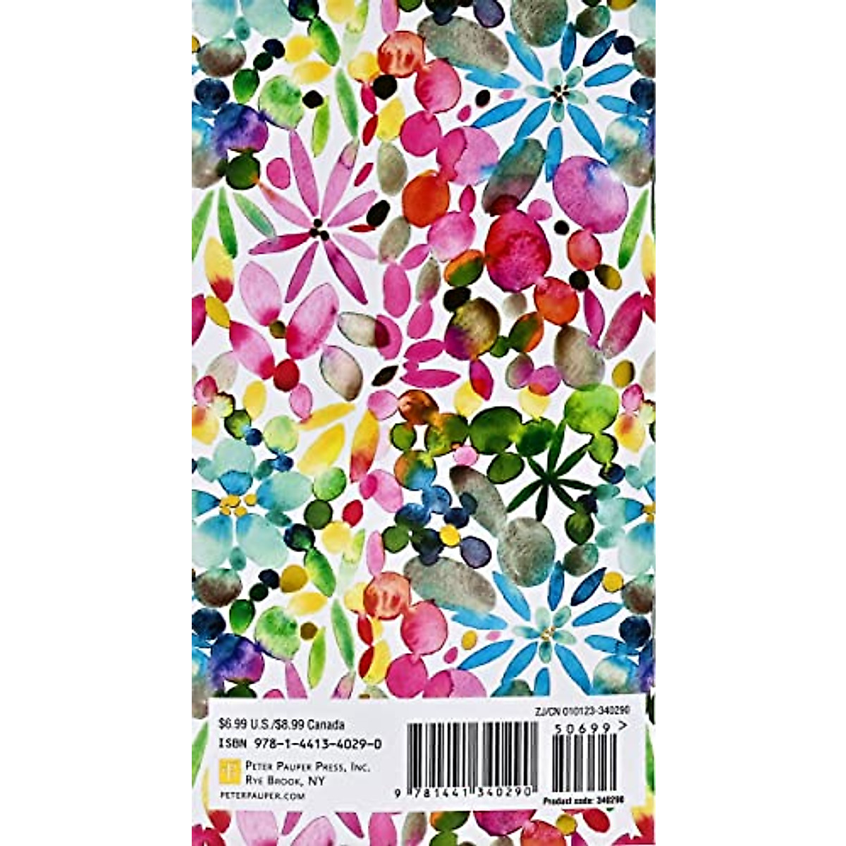 2024-25 Watercolor Garden 2-Year Pocket Planner (24-Month Calendar)