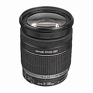Canon EF-S 18-200mm f/3.5-5.6 IS Standard Zoom Lens for Canon DSLR Cameras