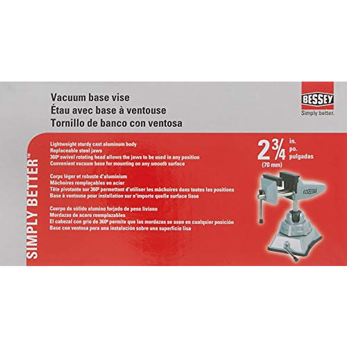 BESSEY BV-VB Vacuum Base Vise