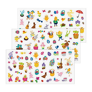 Highlights Easter Craft Kit for Kids Ages 3+ Build an Easter Basket Centerpiece, Chick Tac Toe Game, Easter Activities and More