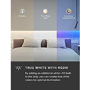 TP-Link Tapo RGBWIC Smart LED Light Strip 16.4Ft, 1000 Lumens, 16M Dimmable Colors, 50 Color Zones, Works w/ Apple HomeKit/Alexa/Google Home, Sync-to-Sound, IP44 PU Coating, Trimmable (Tapo L930-5)