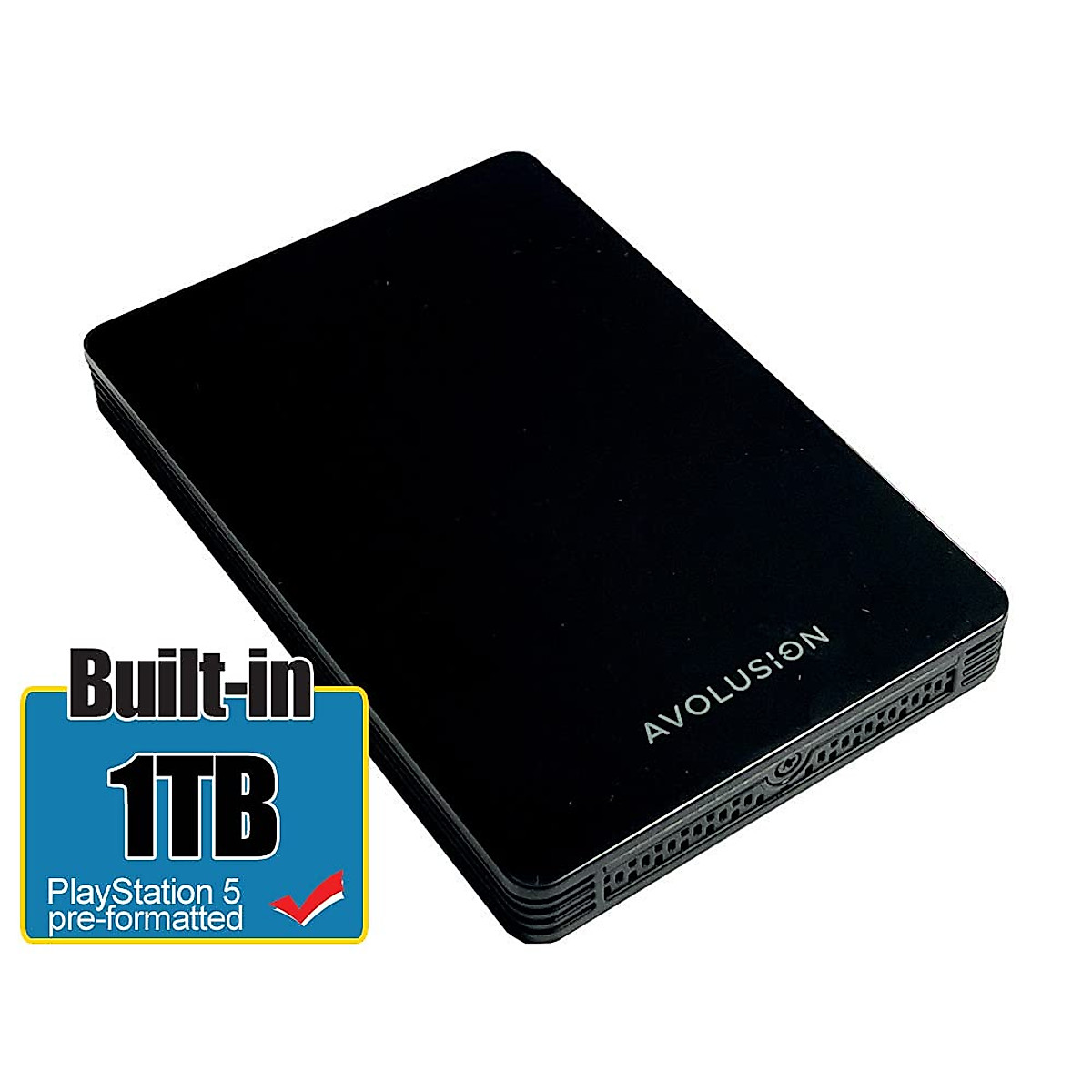 Avolusion HD250U3-Z1-PRO 1TB USB 3.0 Portable External Gaming Hard Drive (PS5 Pre-Formatted) - 2 Year Warranty