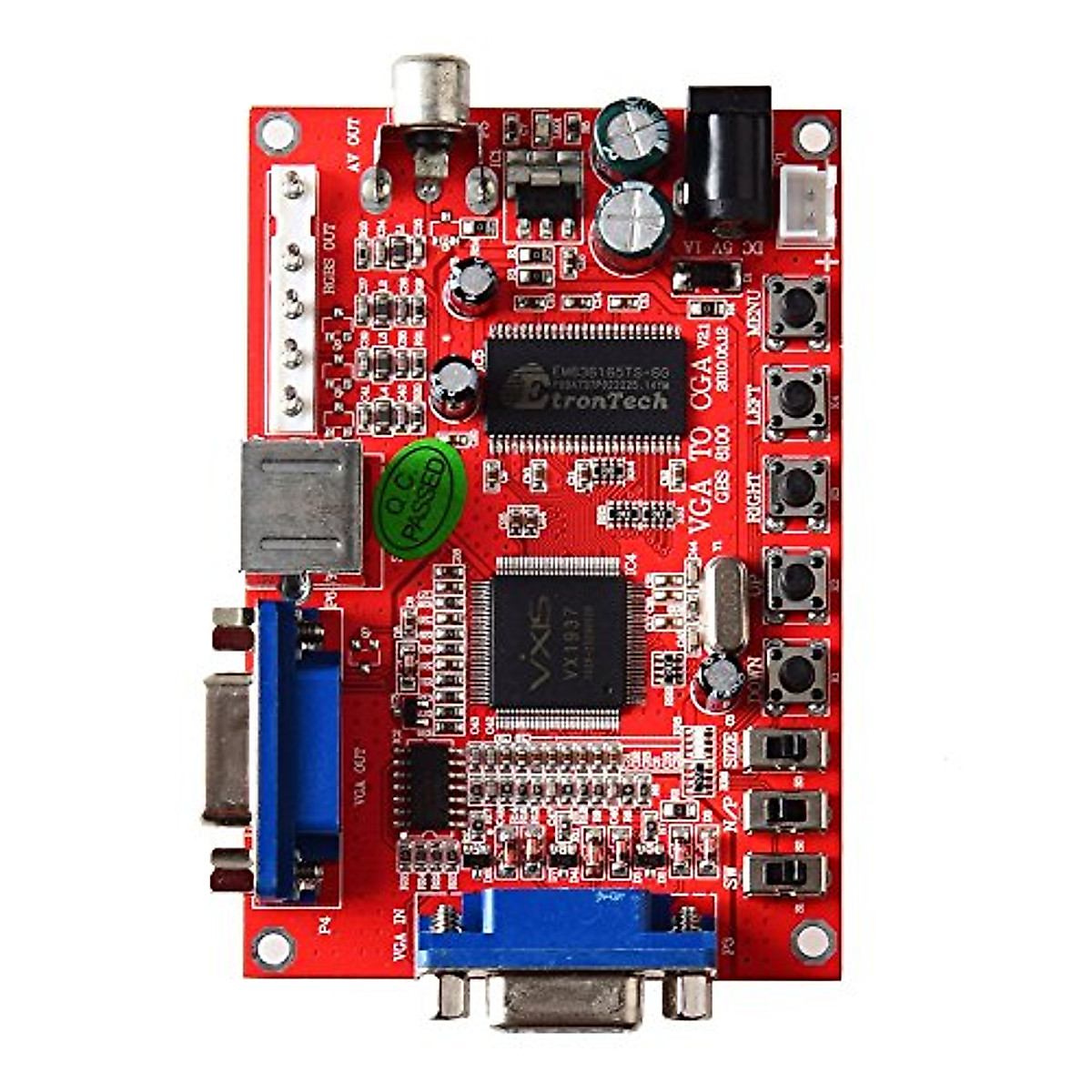 Mcbazel Arcade Game VGA to CGA RGBS CVBS S-Video Video Converter Board GBS-8100