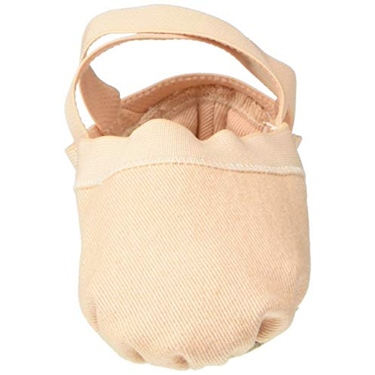 Bloch girls Synchrony Split Sole Stretch Canvas Slipper / Ballet Shoe, Pink, 1.5 Little Kid US