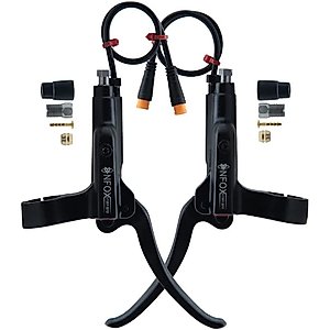 HUBIWUIS NFOX GT267 Power Off Brake Handle 3 Pin for E-Bike Electric Bicycle Bafang Hall Motor Hydraulic Brakes Mountain Bike Accessories (Black)