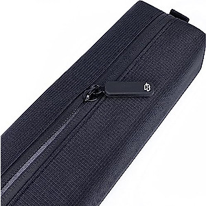 Comfyable Small Toiletry Bag for Men, Slim Mini Toiletry Bag, Toothbrush Bag, Mini Dopp Kit Bag for Electronics, Tech, Gym, Water-Resistant Essentials Bag, Black