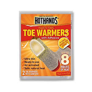 HotHands TOE10 Toe Warmers, White,10 Pair