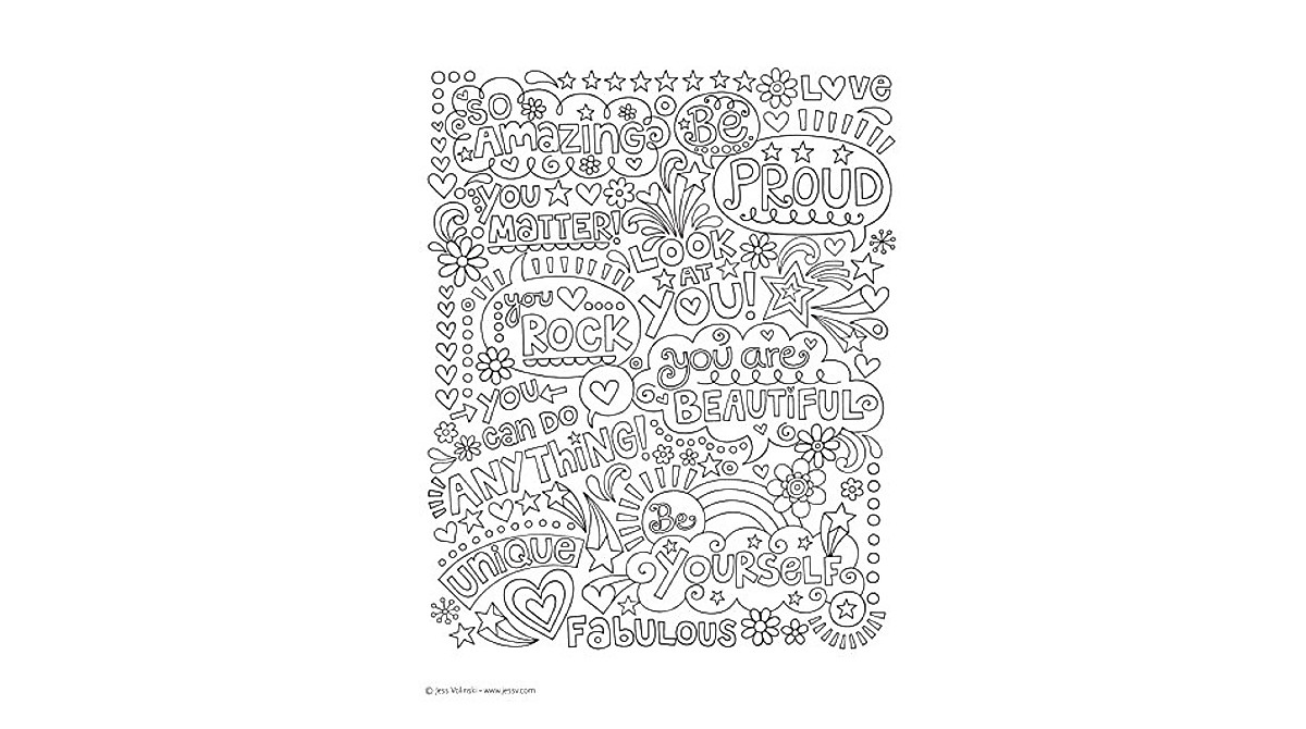 Notebook Doodles Go Girl! Coloring & Activity Book for Tweens