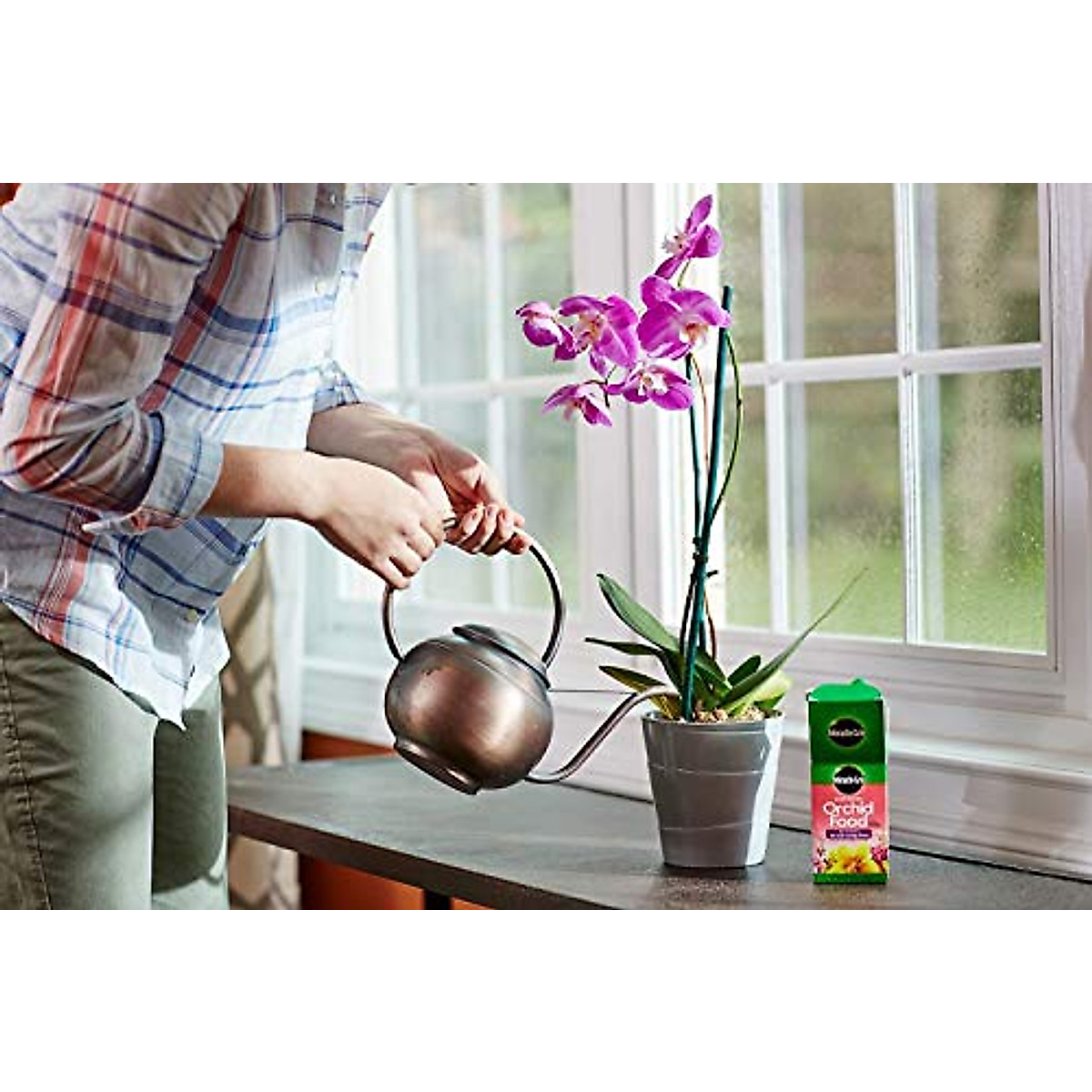 Miracle-Gro Water Soluble Orchid Food, Plant Fertilizer, 8 oz. (12-Pack)