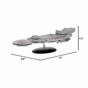 Hero Collector Eaglemoss Battlestar Galactica Astral Queen Ship | Battlestar Galactica Ships Collection | Model Replica