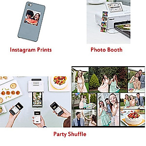 HeroFiber Canon SELPHY CP1300 Wireless Compact Photo Printer (White) + Canon KP-108IN Color Ink Paper Set (Produces up to 108 of 4 x 6 Prints) + USB Printer Cable Ultra Gentle Cleaning Cloth