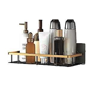 LAPUTA Wall Mount Organizer,Water-Proof Shower Caddy Aluminum Bath Essentials Shower Shelf Shower Storage Organizer for Kitchen, Bathroom, Cabinet, Toilet, Office 1 Standard Type