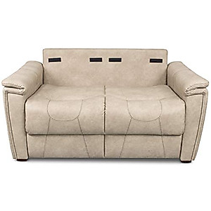 THOMAS PAYNE 379929 Grantland Doeskin 60" Trifold Sofa