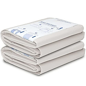 Dekor Classic Diaper Pail Refills | 2 Count | Most Economical Refill System | Quick & Easy to Replace | No Preset Bag Size – Use Only What You Need | Exclusive End-of-Liner Marking | Baby Powder Scent