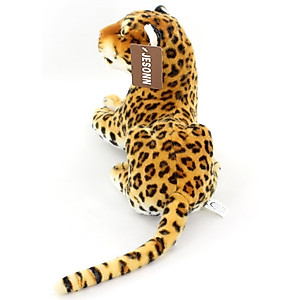 JESONN Stuffed Animals Toys Cheetah Spotted Leopard Plush (13.5 Inches)