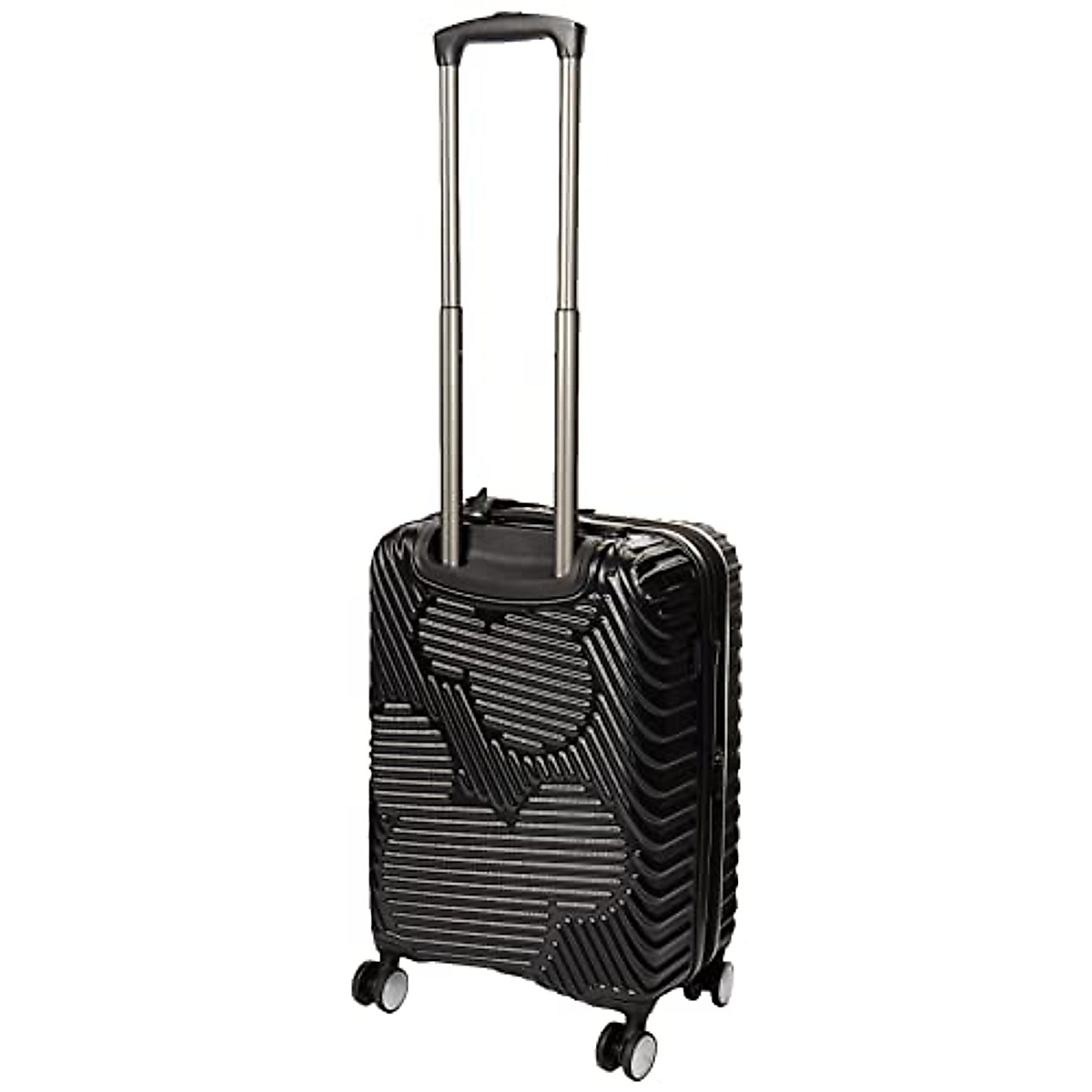 American Tourister Disney Molded Hardside Expandable Luggage with Spinner Wheels, Black, Carry-On 20-Inch