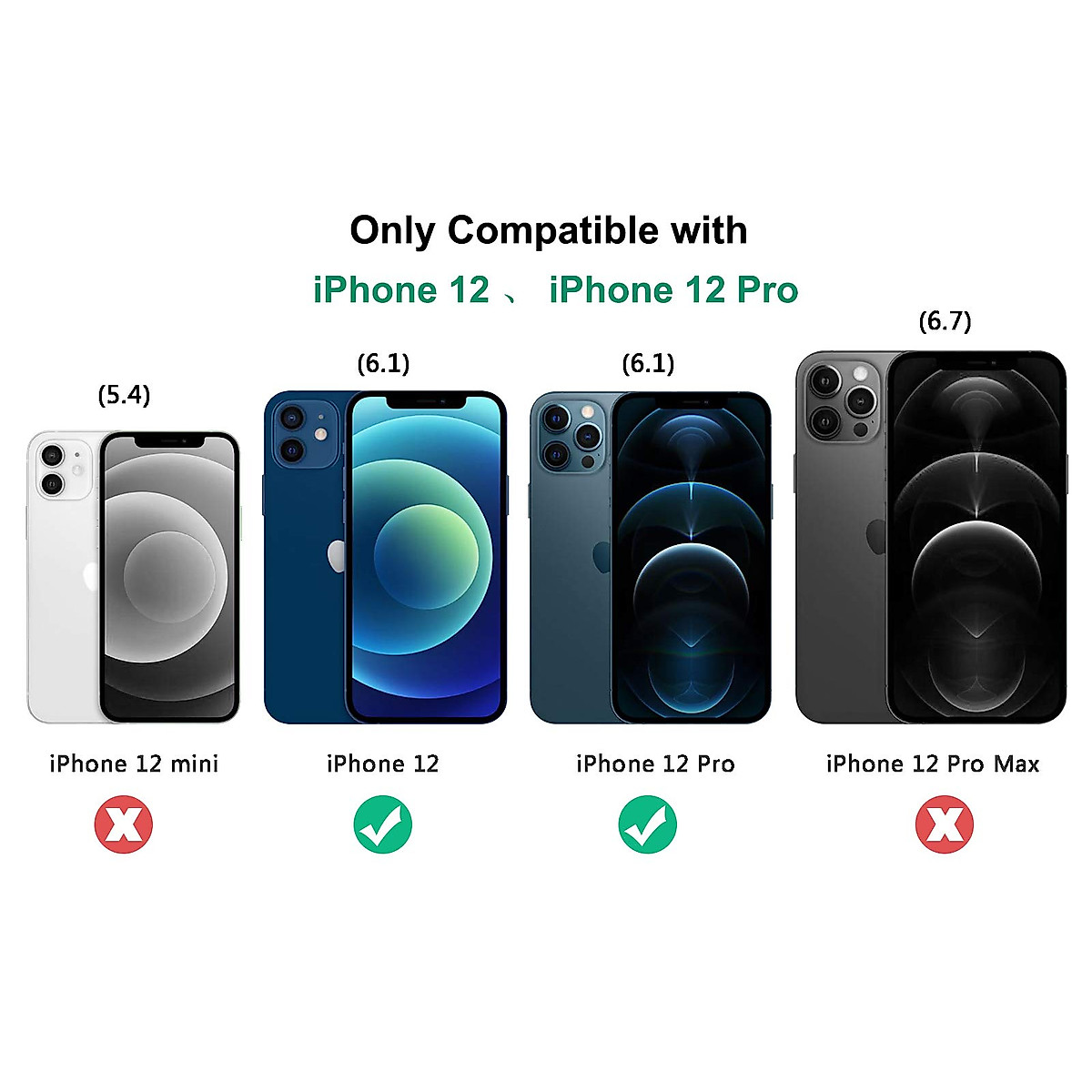 Guuboly Crystal Clear Designed for iPhone 12 Case, iPhone 12 Pro Case Clear Soft Slim Fit Transparent Silicone Flexible Shockproof Bumper Cover with Ring Holder Kickstand for iPhone12/12Pro 6.1 inch