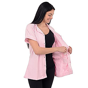 USBD Post Mastectomy Surgery Recovery Shirt Camisole (Pink, Large)