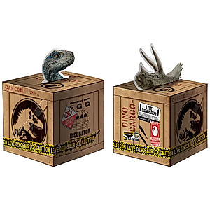 Jurassic World Into the Wild Paper Centerpiece Decorating Kit (4 Pcs) - Party Decor for Dino-Lovers of All Ages - Perfect for Birthdays, Celebrations & Events