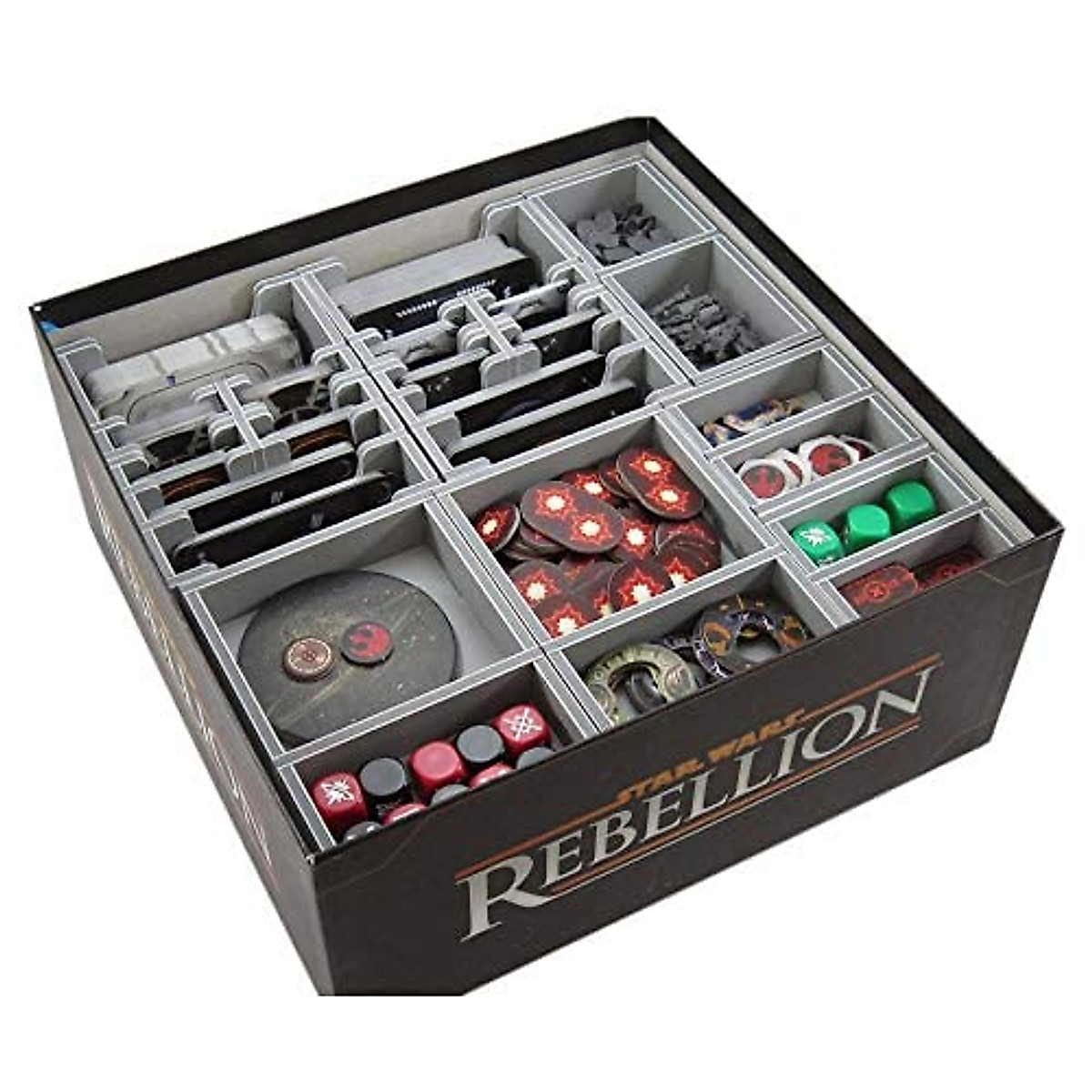 Folded Space Star Wars Rebellion and Expansions Board Game Box Inserts