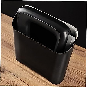 Yardenfun 1 Set Desktop Cleaning Broom Coffee Bean Coffee Concentrate Desktop Drawer Coffee Powder Cleaning Brush para Limpiar Drawers for Office Mini Desktop Broom Toy Black Plastic